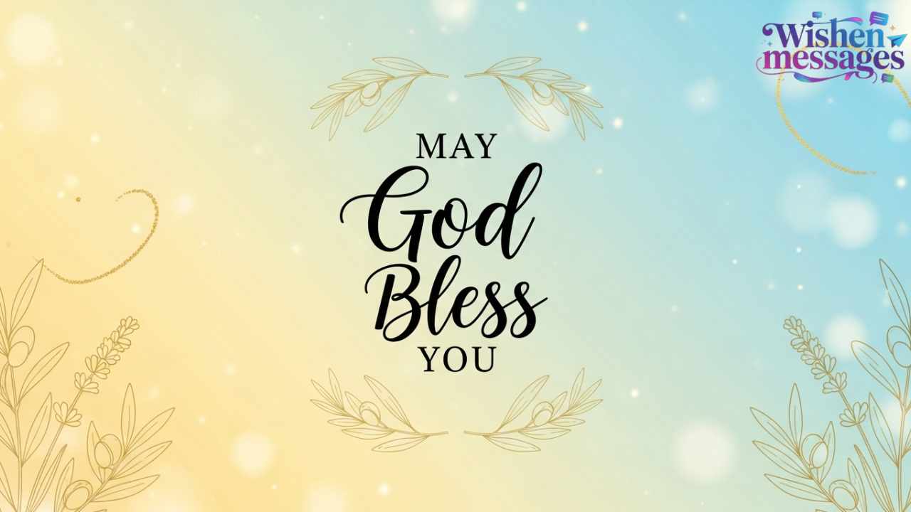 320+ Best May God Bless You Messages & Heartfelt Wishes 2026